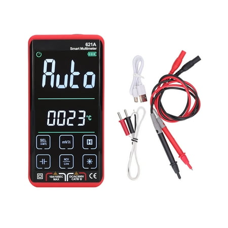 Touch Screen Multimeter, Digital Multimeter Automatic Fire Prevention ...