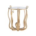 Linon Olivia Metal Octopus Table in Gold - Walmart.com
