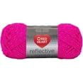 Red Heart Reflective Yarn, Neon Pink, 3.5oz(100g), Bulky, Acrylic ...