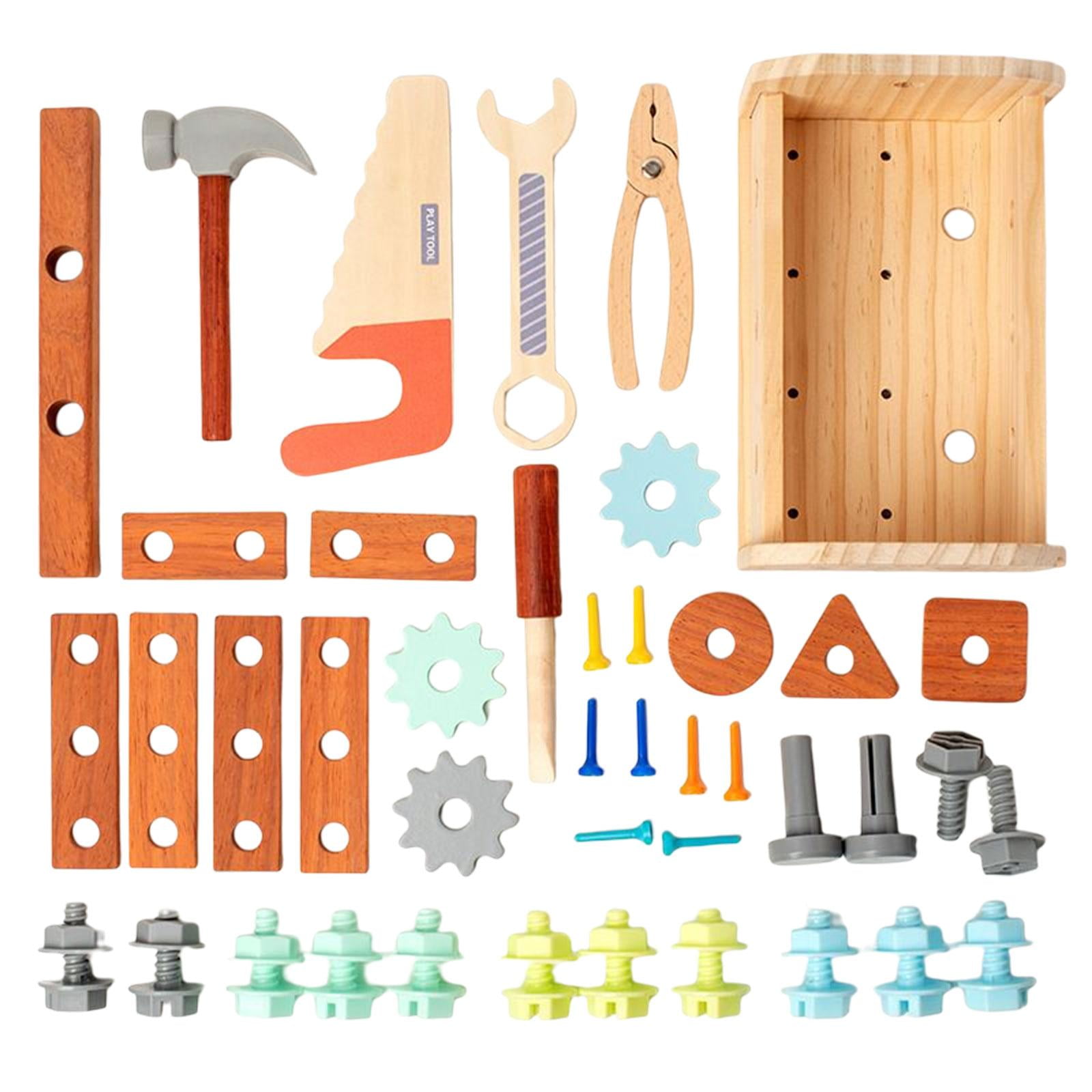 Click here for Bunblic Wood Tool Set For Kids Wooden Set  Creativ... prices