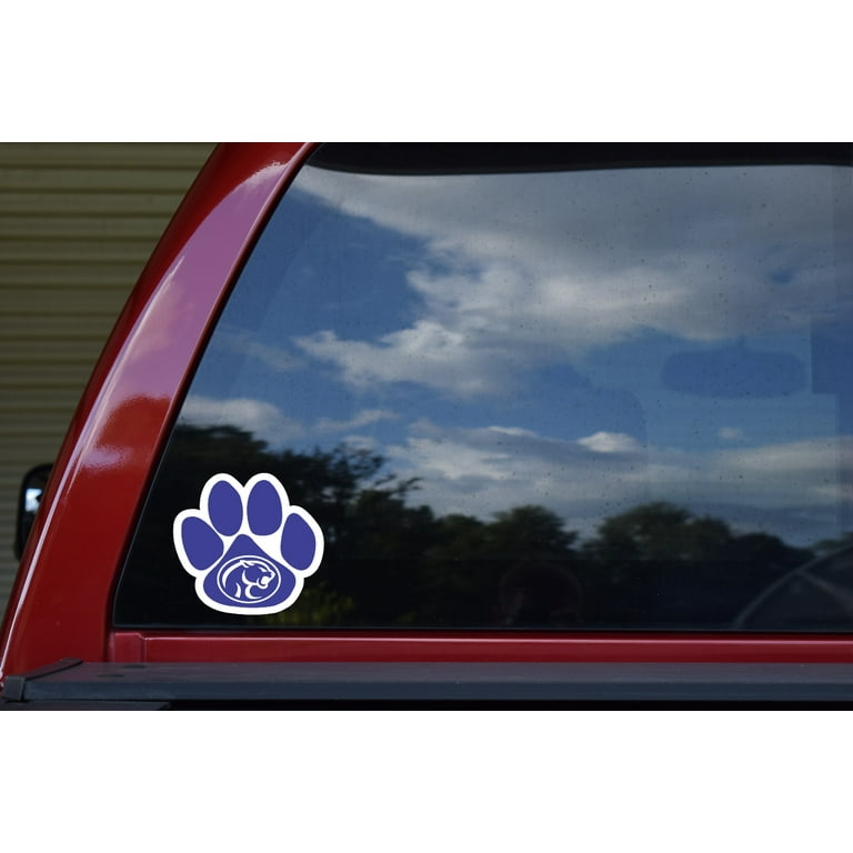 Cougar Paw Logo Blue