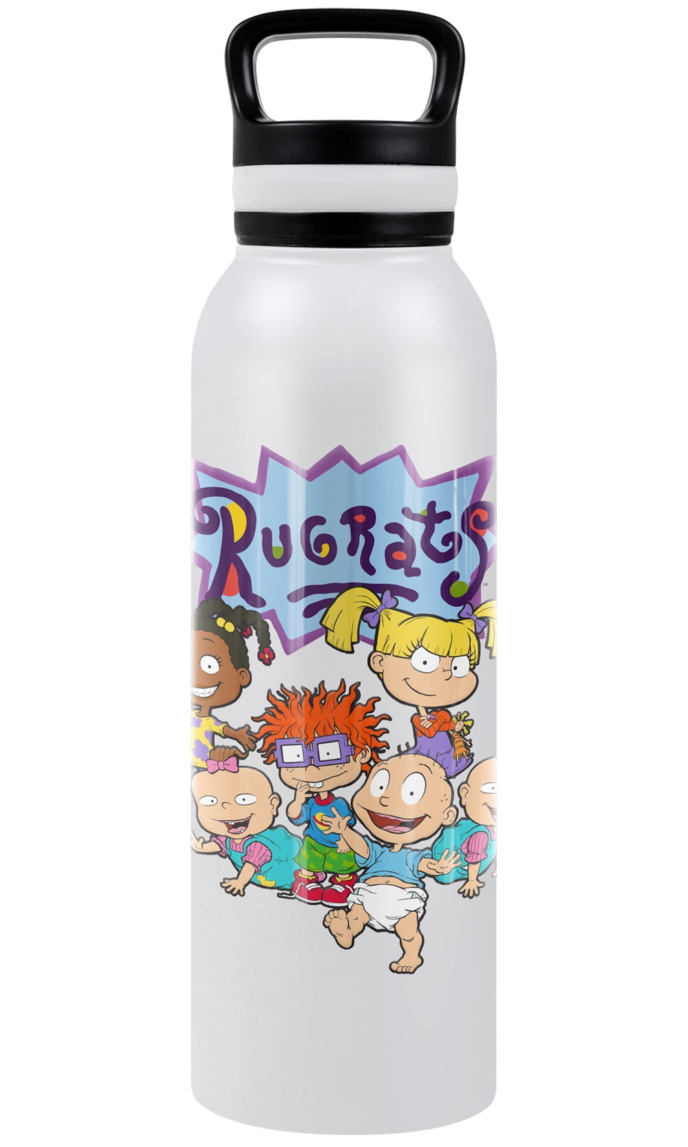 Rugrats Official Rugrats Group 24 oz Insulated Canteen Water Bottle ...