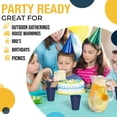 Exquisite, Disposable Plastic Cups, 50 Ct, 12 Oz Navy Heavy Duty ...