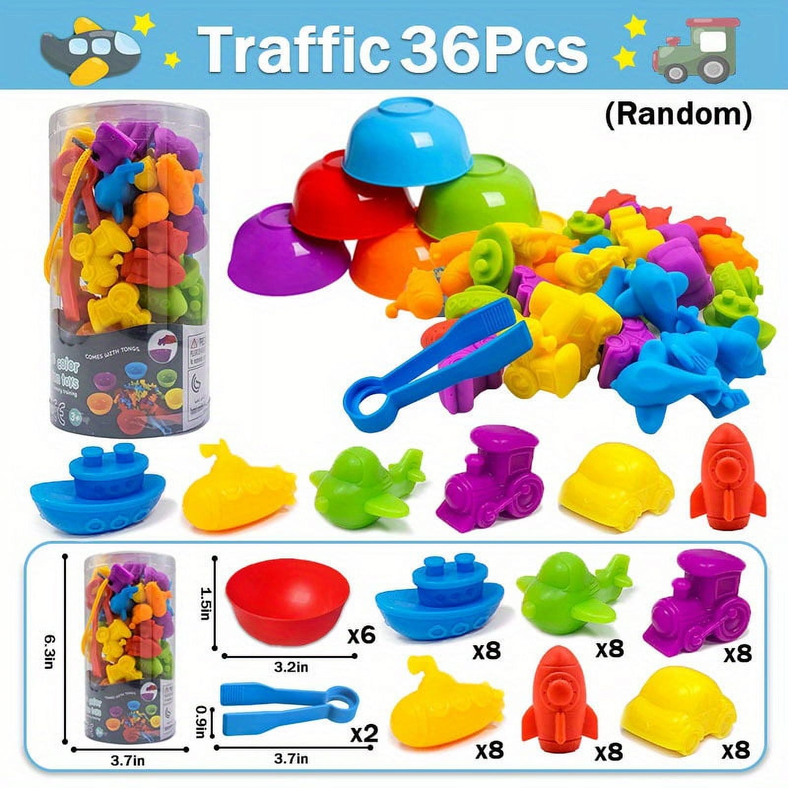 Rainbow Sort Puzzle Toy - Educational Matching Game for Kids ...