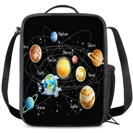 Solar System Planets Kids Small Lunch Box Children's Insulated Lunch ...