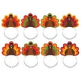 Amscan Thanksgiving Turkey Headbands Multi-Pack - 1 package - Walmart.com