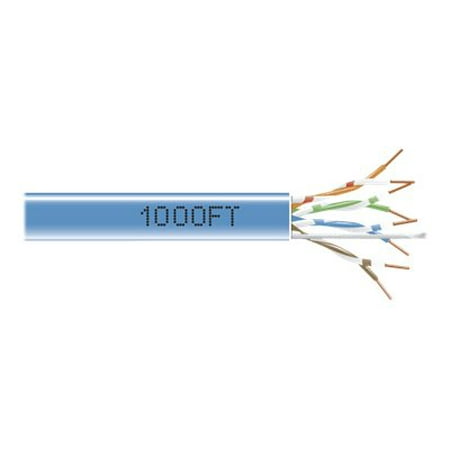 Black Box GigaBase 350 - Bulk cable - 1000 ft - UTP - CAT 5e - plenum, solid - blue | Walmart Canada