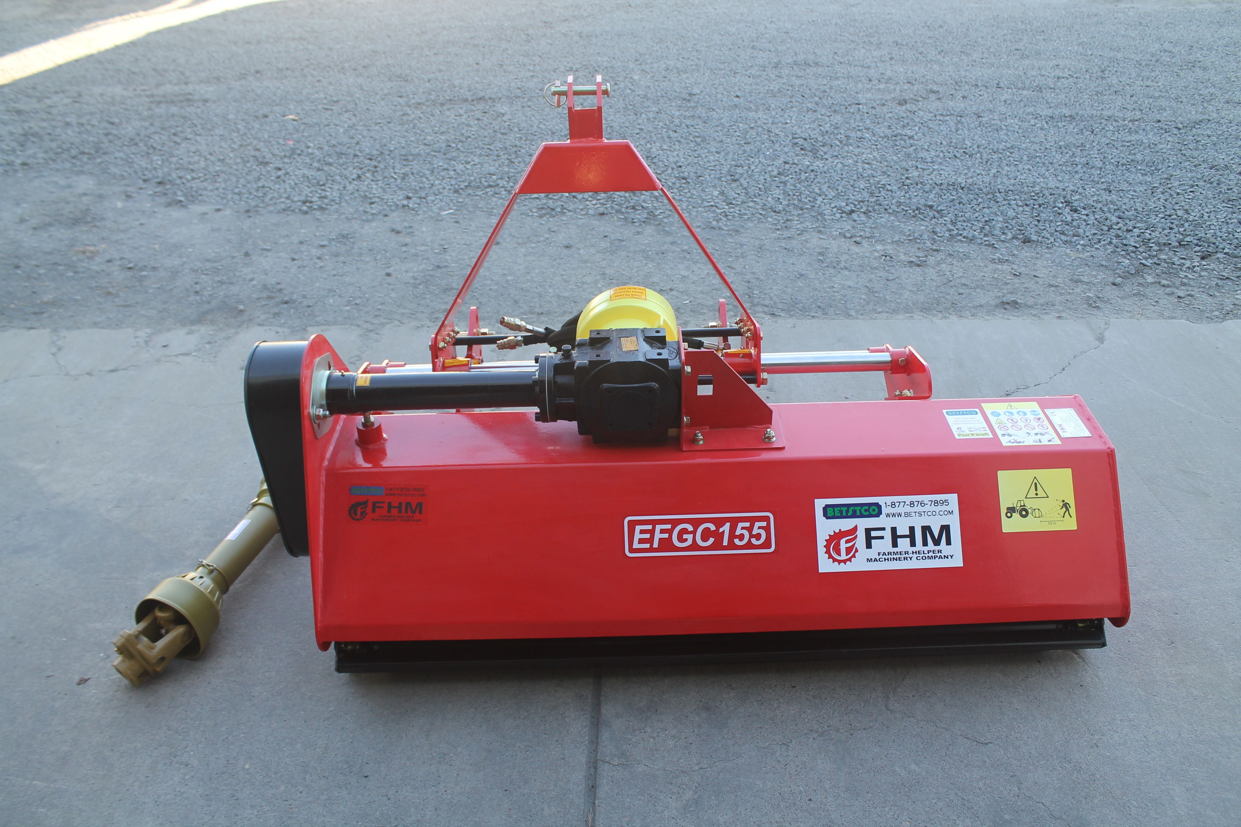 60" Heavy Duty Flail Mower 3pt. Cat.1 w/PTO 0480LFB (Hydraulic Offset ...