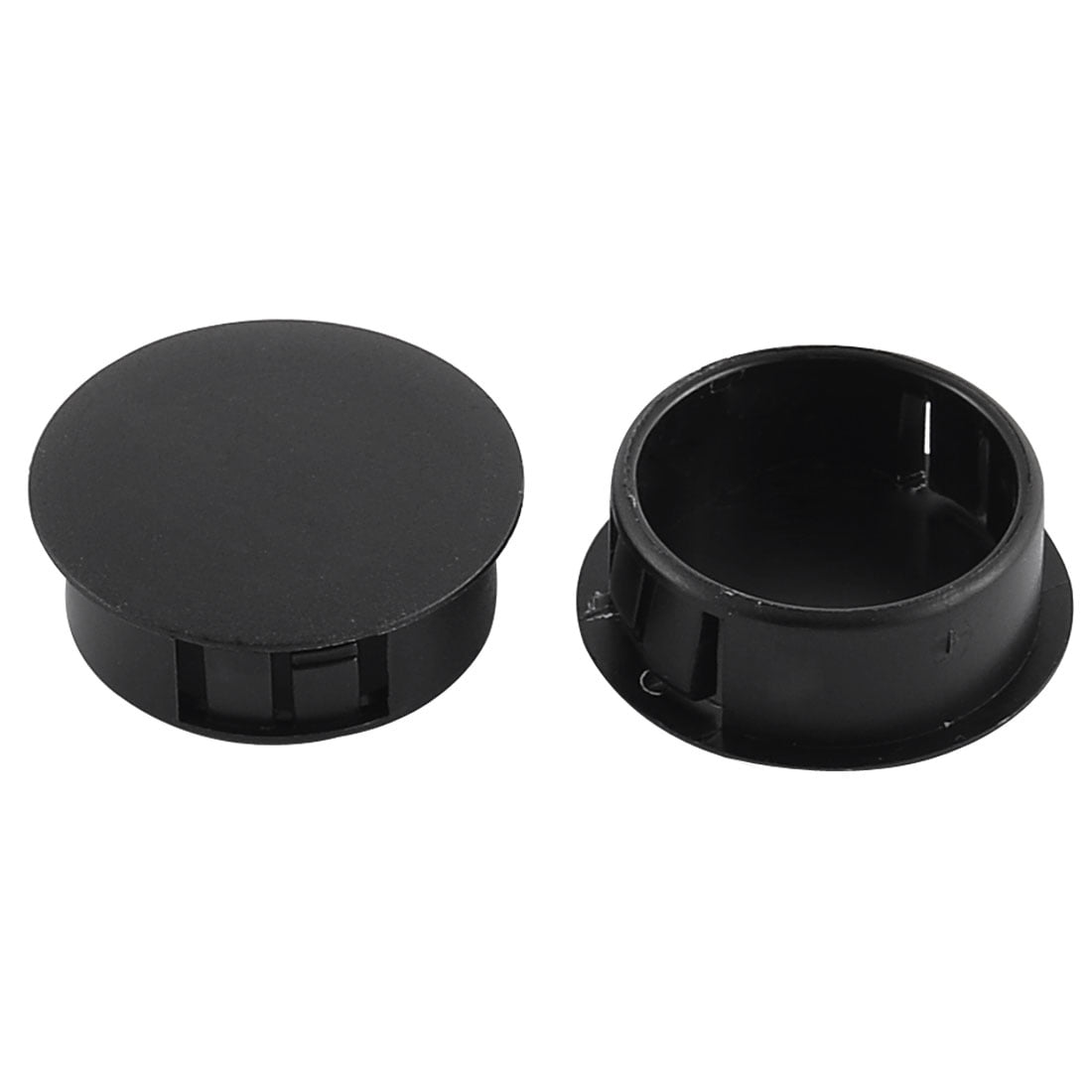 Door Window Plastic Mounting Locking Hole Plugs Button Covers Black ...