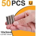 Diymag Small Round Rare Earth Magnets, 50Pcs Strong Neodymium Magnets ...