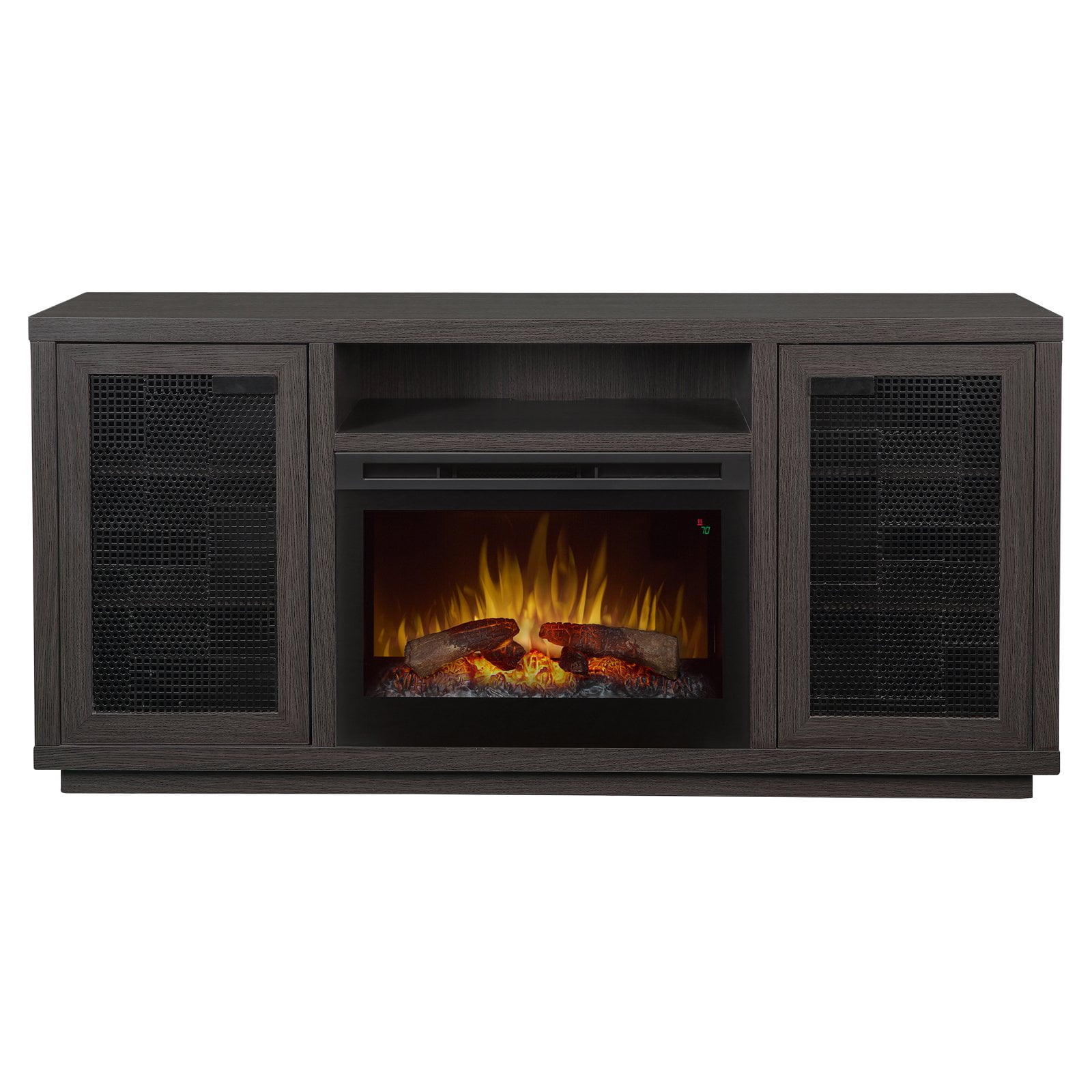 Dimplex Swayze Media Console Fireplace with DFR Series Firebox ...