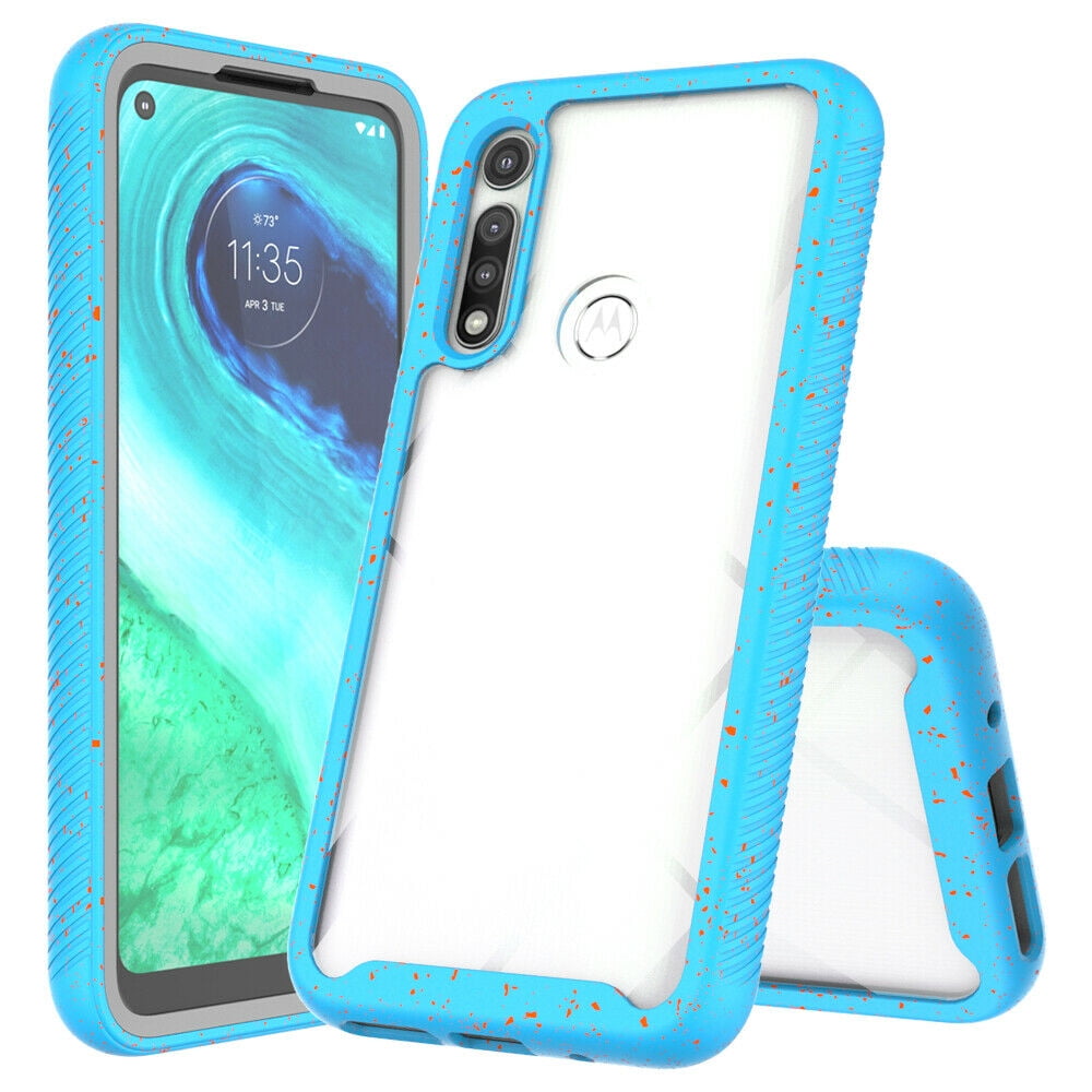 for Motorola Moto G Fast (2020) Clear Case Phone Case Dual Layer Full ...