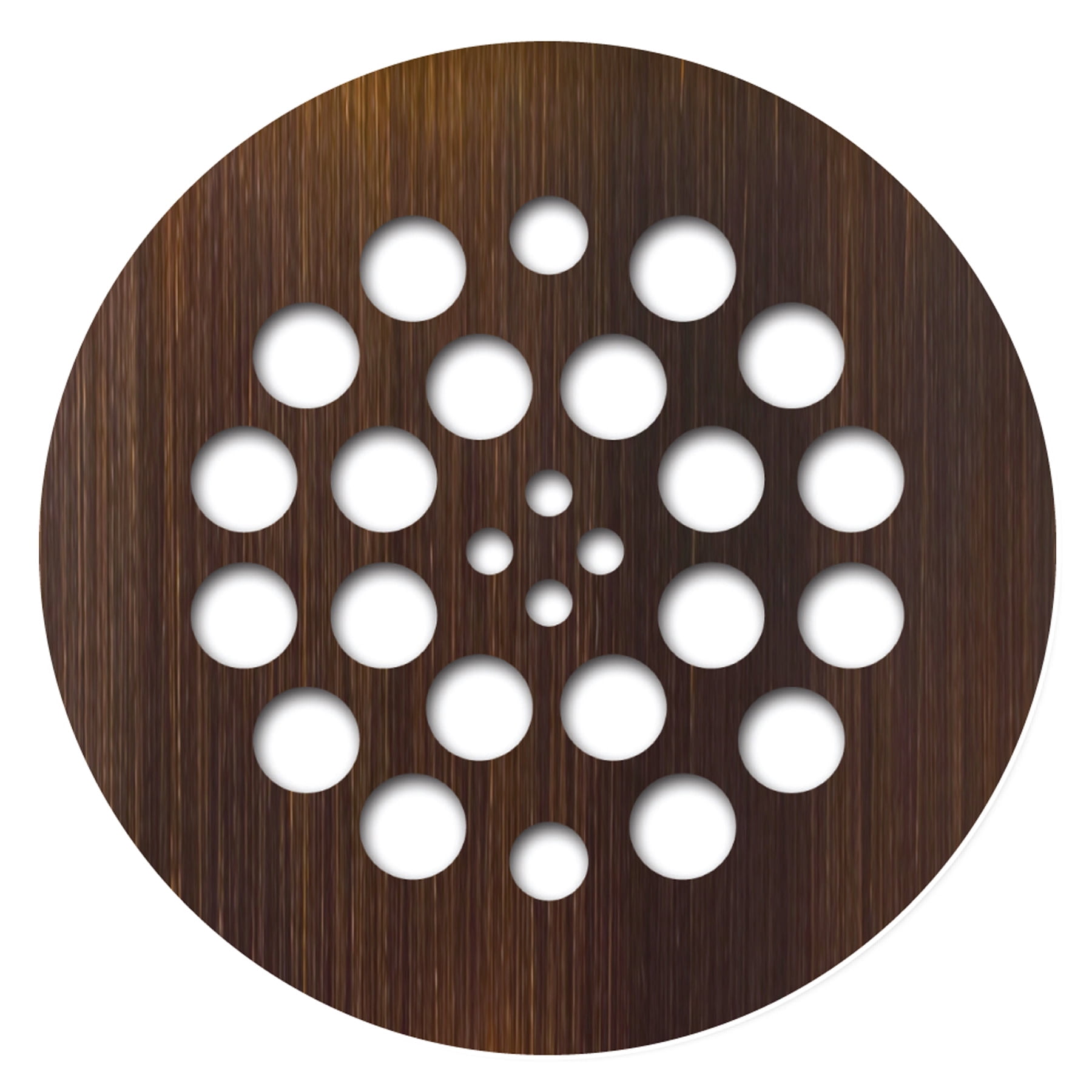 Tile Redi Dp-Rd Redi Drain 4-1/4" Round Shower Drain Cover - Bronze ...