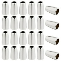 1box 1 Box 30Pcs 3 Colors Metal Bell Stopper 5x8x12mm Conical Cord Ends ...