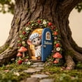 Adorable Mouse-Style Garden Tree Hole Decorations. Suitable for Garden ...