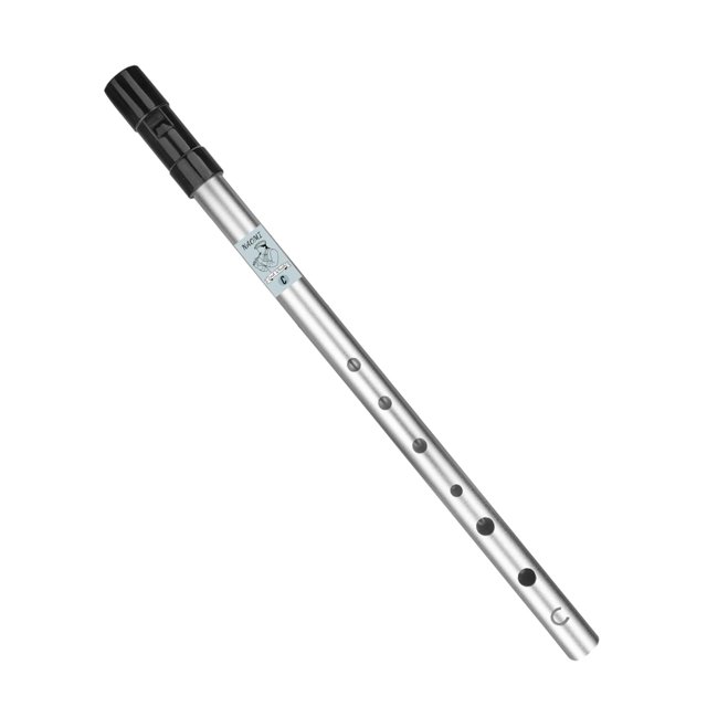 Aluminum Alloy Flute Whistling 6 Hole Music Instrument Penny Whistle ...