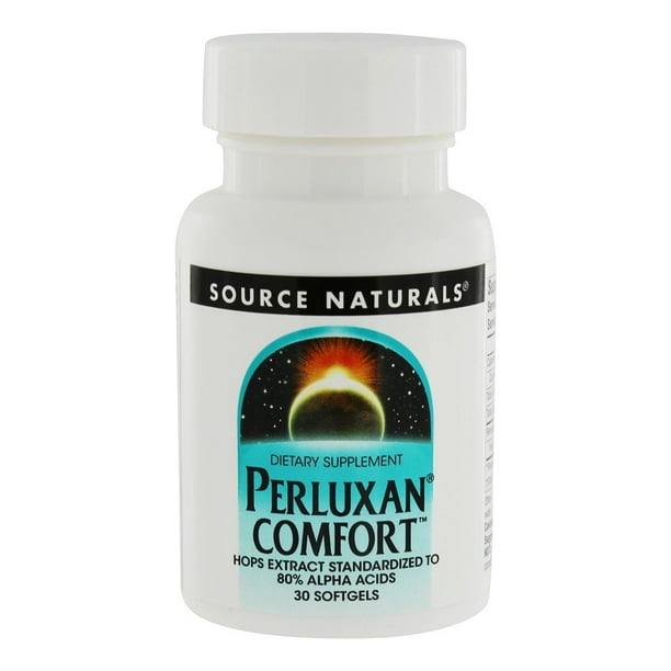Source Naturals - Perluxan Comfort - 30 Softgels - Walmart.com ...
