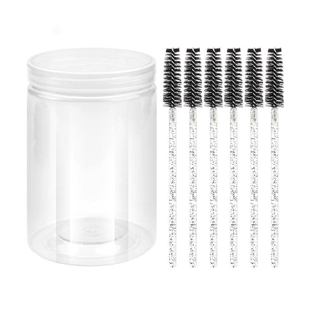 100pcs Disposable Mascara Brushes Crystal Lip Gloss Makeup Microbrush ...