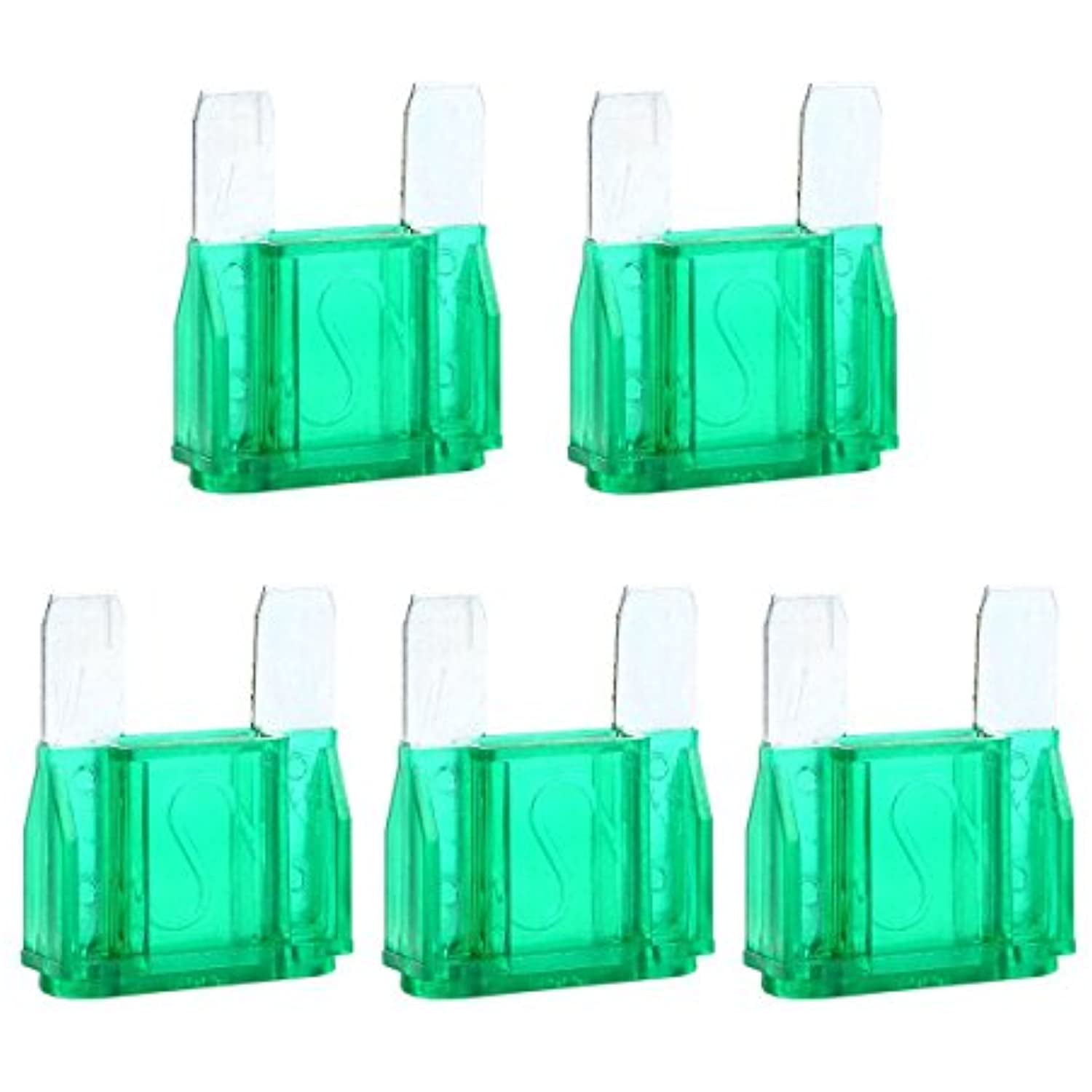 5 Pcs 30 Amp Large Blade Style Maxi Fuse for Car RV Boat Auto (12V only ...