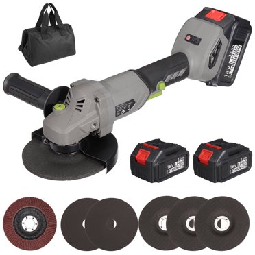 HART 20-Volt Cordless 4 1/2-inch Angle Grinder Kit (1) 20-Volt 4.0Ah ...