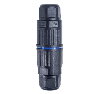 Uxcell Waterproof Connector Electrical Quick Connect 1 Pin Male Female ...