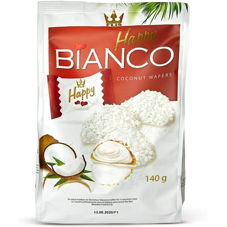 FLIS Happy Bianco Coconut Wafers 140g - Walmart.ca