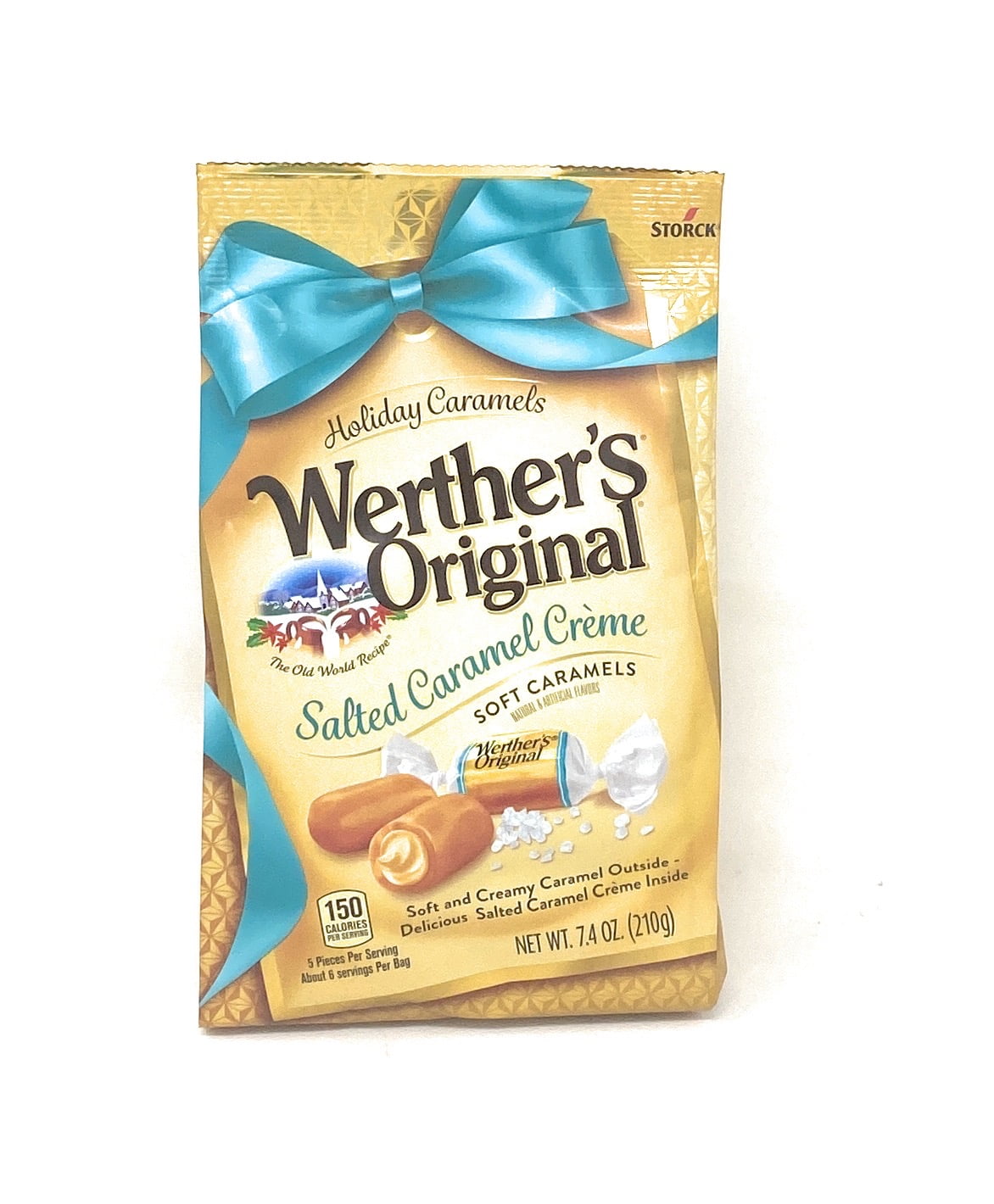Werther's Original Holiday Salted Caramel Crème Soft Caramels - 7.4oz - 1 bag - Walmart.com