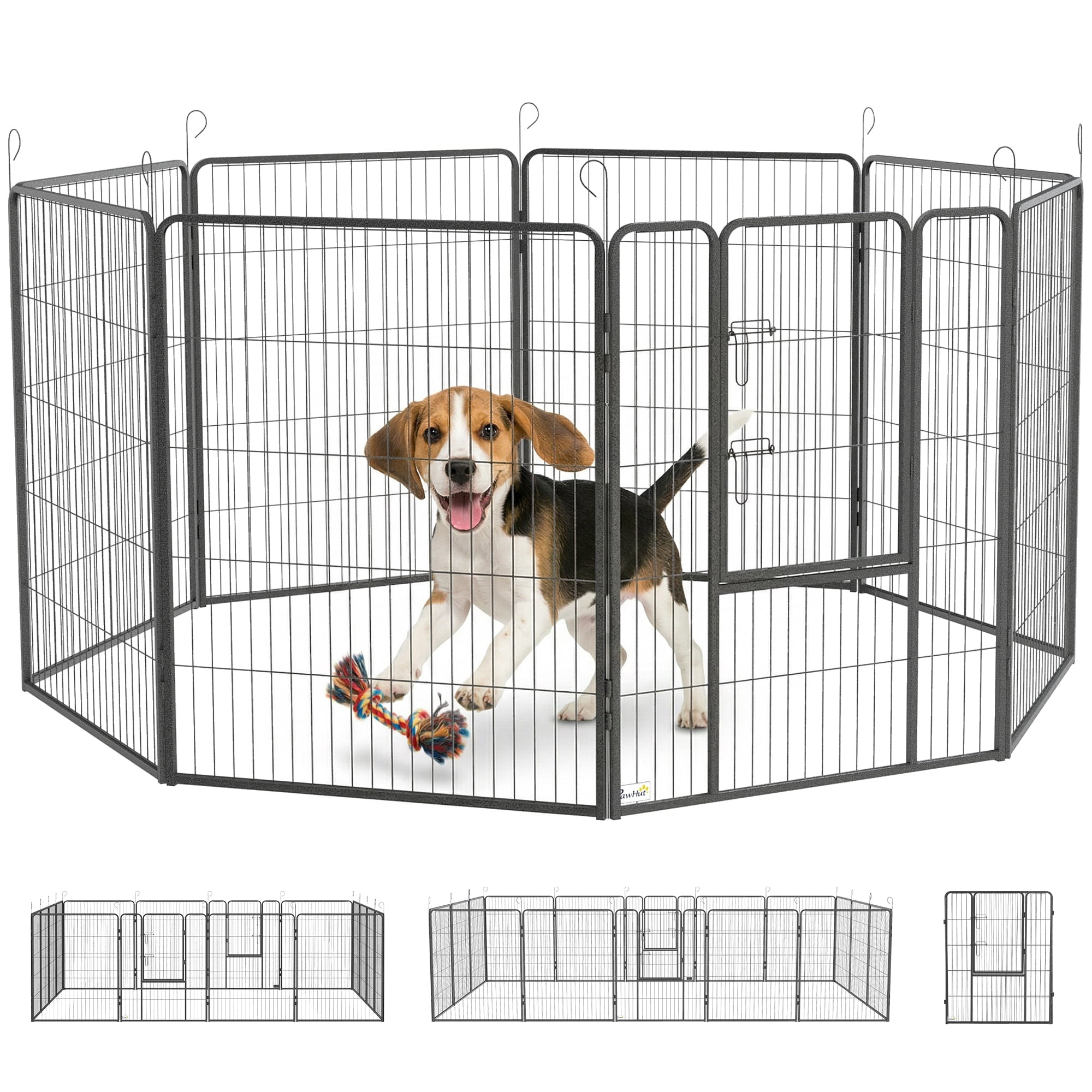 Click here for Pawhut 16 Panel 39 Height Heavy Duty Dog Playpen F... prices