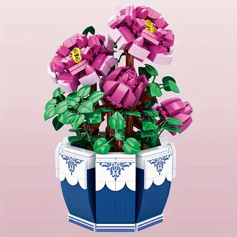 Click here for Sipin Exquisite Peony Building Block Set  Beautifu... prices
