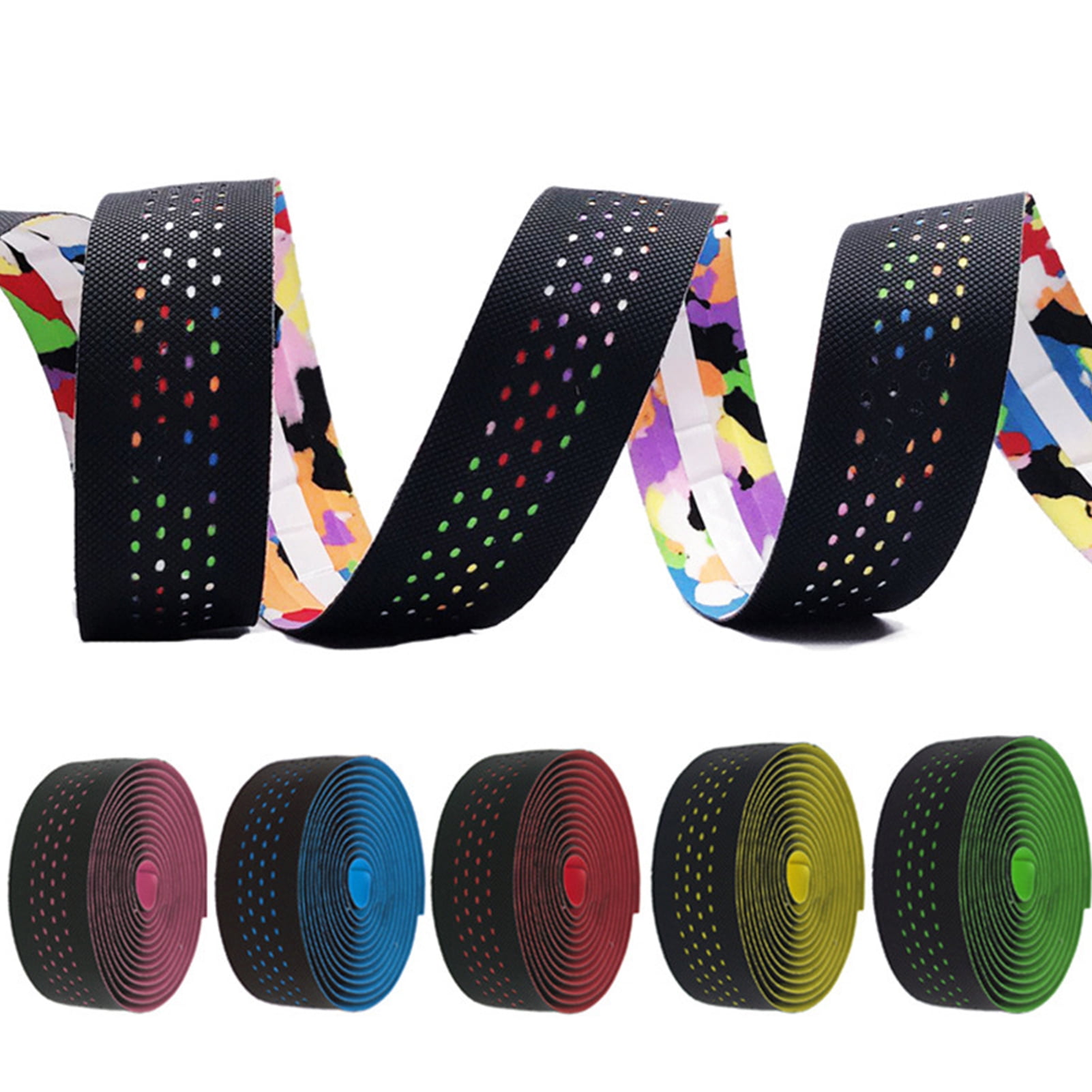 Cheers US 2Rolls Bike Handlebar Tapes, Road Bicycle Bar Tape, EVA ...