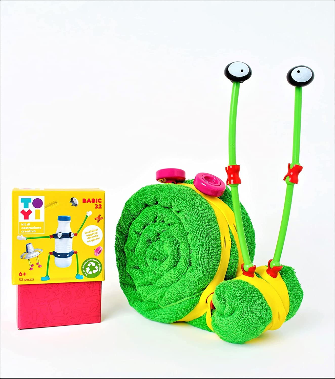 Open-Ended Educational Construction Arts and Crafts Building Toy Kit ...