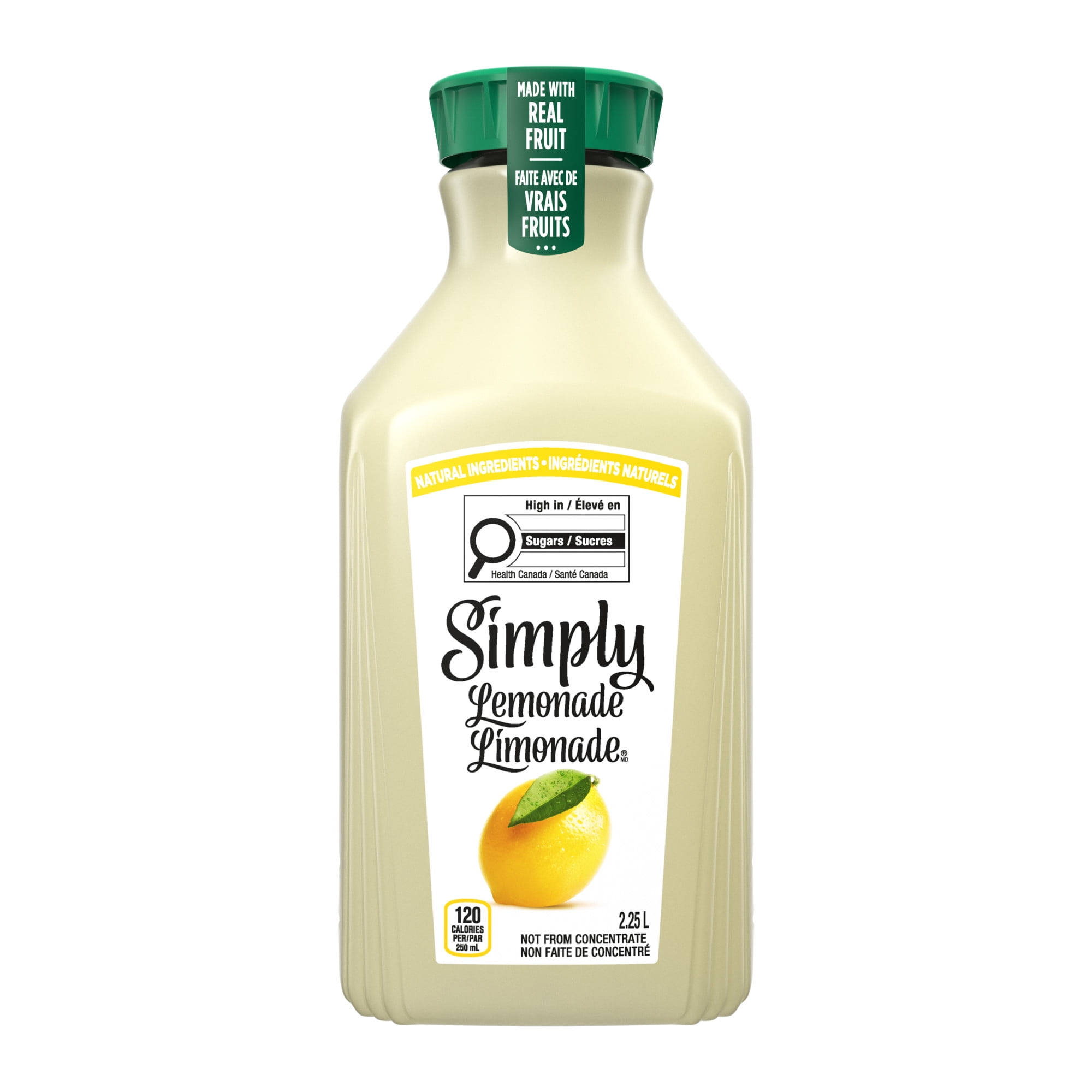 Simply Lemonade Bottle, 2.25 Liters, Simply Lemonade 2.25 L - Walmart.ca