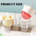 WEIWEIGG Diy Ice Molds , Plastic Ice Cream Maker , Homemade Chilled ...