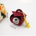 50 Pcs Graduation Cap Gift Box Graduation Party Favors Candy Boxes ...