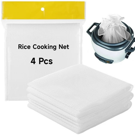 4 Pcs Rice Nets, Non-Stick Sushi Rice Cooking Nets, Fine Mesh Rice ...
