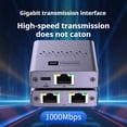 1000Mbps RJ45 Gigabit Ethernet Networking Splitter With 2 Port For Home ...