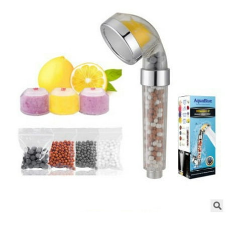 Filter shower, with 3 pieces of incense blocks + 4 color purification ...