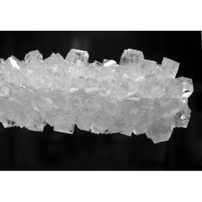 BAYSIDE CANDY ROCK CANDY CRYSTALS ON STRINGS WHITE, 1LB - Walmart.com