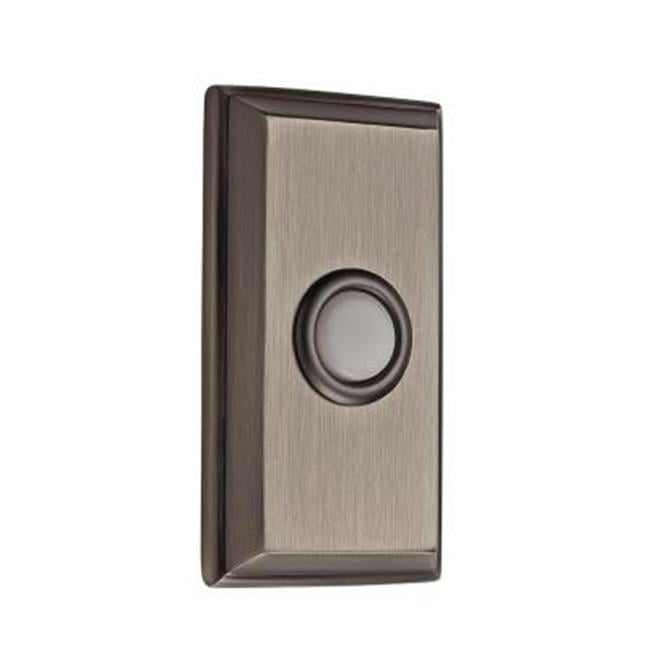 9BR7015005 Rectangular Bell Button Matte Antique Nickel Finish ...