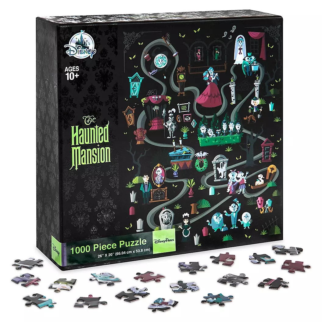 Disney The Haunted Mansion 1000-piece Jigsaw Puzzle - Walmart.com