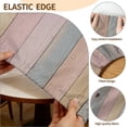 ARTSLION Elastic Tablecloth For Round Tables, Waterproof Tablecover For ...