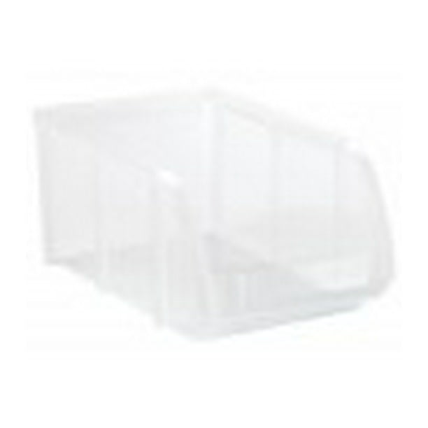 IRIS USA, Small Plastic Stacking Storage Bin, Clear - Walmart.com ...