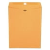 Kraft #110 Large Size Clasp Envelope, Secure Closure, 12 x 15.5, Brown ...