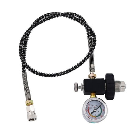 Scuba Tank Refill Adapter, 6000PSI, with , Durable 8mm Disconnect, Tank ...