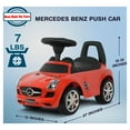 Best Ride On Cars Mercedes Benz Toddler Push Car with Sounds and Handle ...