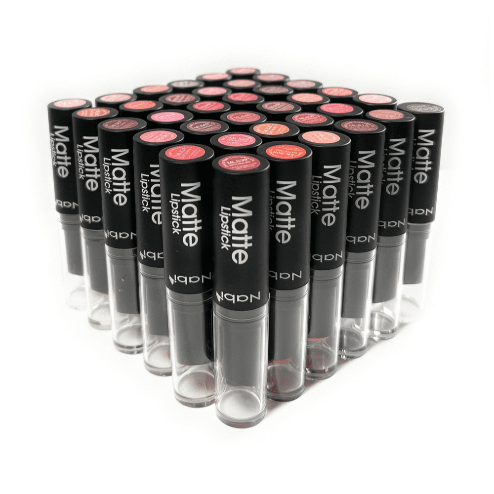 36 Colors Retractable Waterproof Lipstick Set, Roll It Up, Matte Finish ...