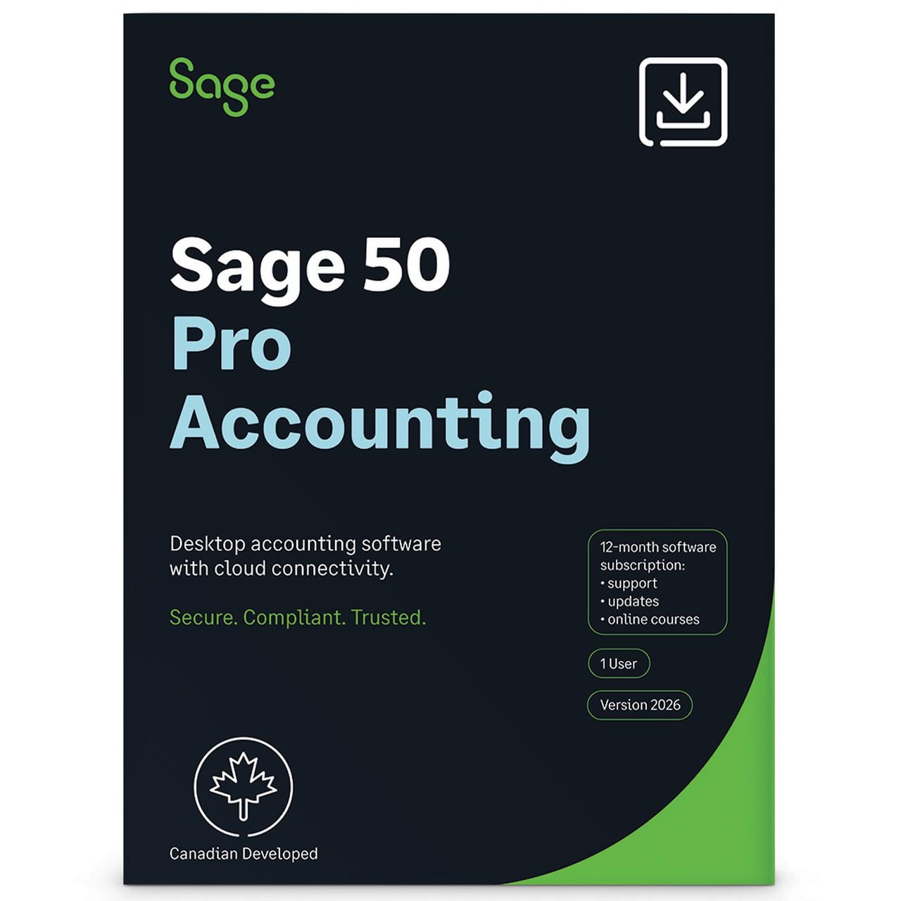 Click here for Sage 50 Pro Accounting 2026 - 1 Year Subscription... prices