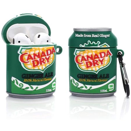 Silicone Cute Airpods Bottle Case with Keychain, 3D Drinks Bottle Skin ...