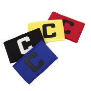 Uxcell Elastic Captain's Armband Letter C Soccer Team Training Arm Band ...