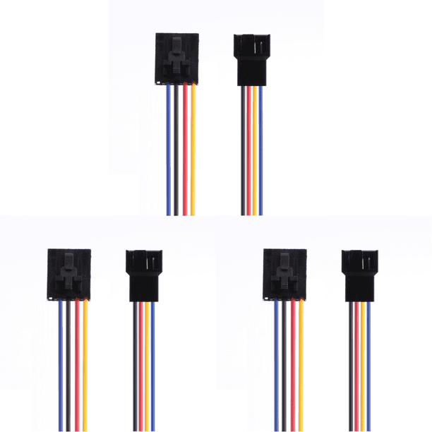 Cable Extensión Del Convertidor Adaptador Conector Ventilador 5 Pines A ...
